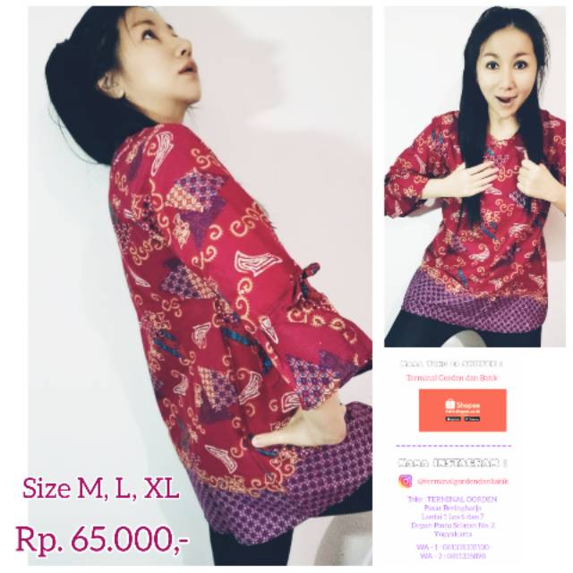 Jual BAJU BATIK SIMPLE SEGALA ACARA | Shopee Indonesia