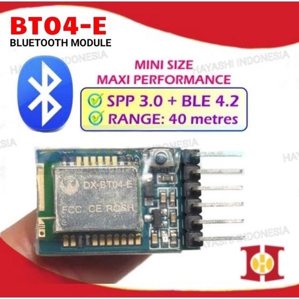 Jual BT04E Bluetooth Module BT 04-E Arduino Raspbery Pi Modul vs HC05 HC06 | Shopee Indonesia
