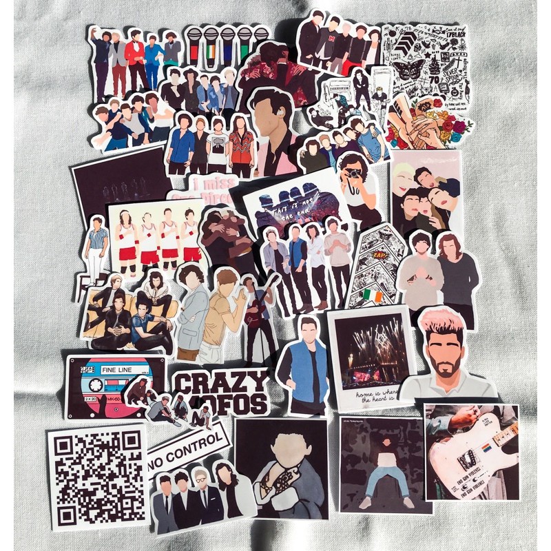 Jual one direction 1D sticker pack | Shopee Indonesia