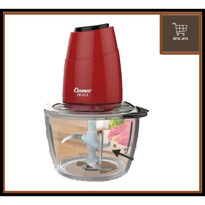 Jual COSMOS : FOOD PROCESSOR / PELUMAT COSMOS FP 313 4 BLADE CHOPPER ...