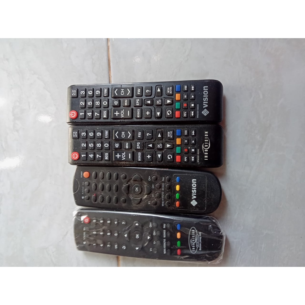 Jual REMOT MNC VISION INDOVISION TOP TV | Shopee Indonesia