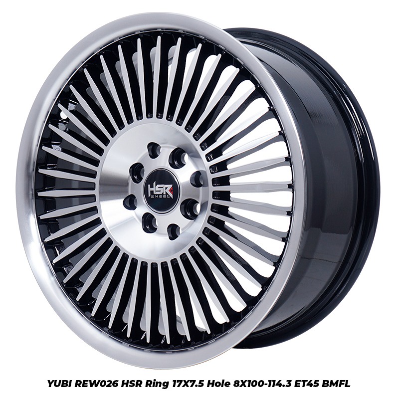 Jual Velg Mobil HSR YUBI Ring 17 Velg HSR R17 Mobilio Jazz Yaris Freed Avanza Xenia Livina ...