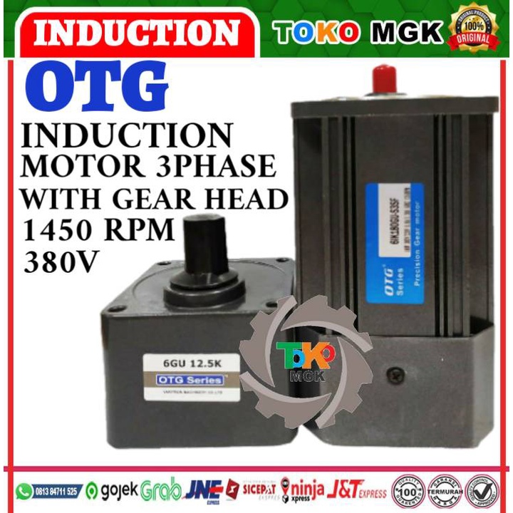 Jual OTG 6IK200GU-S3SF/6GU75K-6GU180K INDUCTION 3PHASE MOTOR W ...