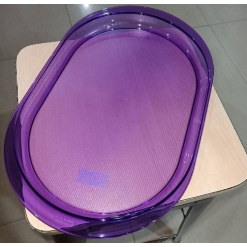 Jual Royale oval tray tupperware / nampan tupperware / tray crystal ...