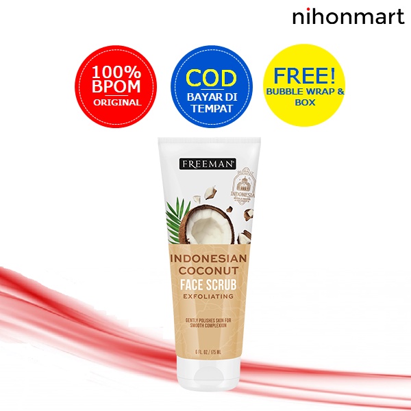Jual Freeman Indonesian Coconut Face Scrub 175ml | Shopee Indonesia