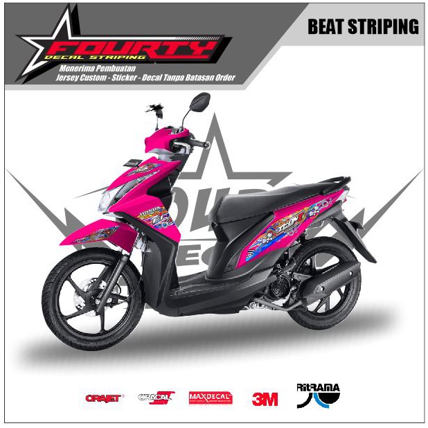 Jual STRIPING BEAT TRANSPRAN DAN STANDARD BISA CUSTOM | Shopee Indonesia