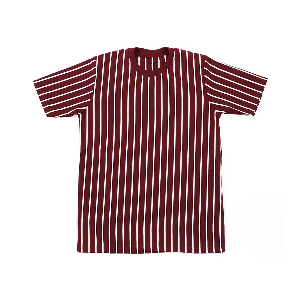 Jual Stripe Up Maroon Putih | Shopee Indonesia