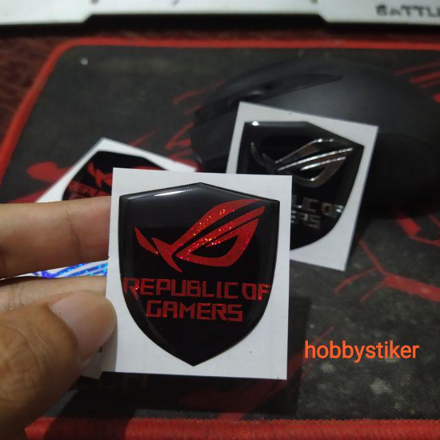 Jual Stiker emblem asus ROG republic of gamer limited | Shopee Indonesia