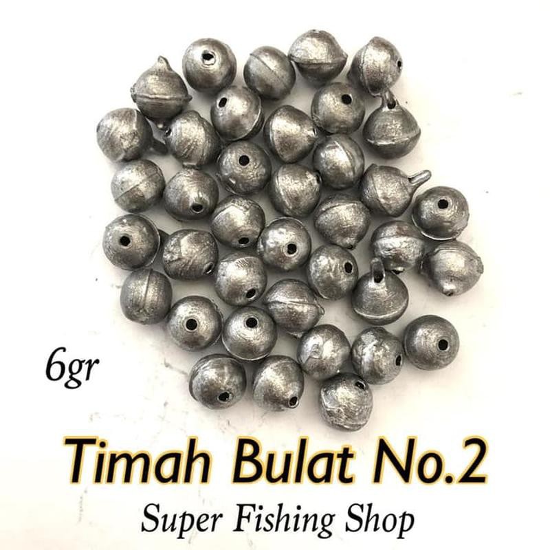 Jual Timah Bulat No 2 (Isi 15butir) | Shopee Indonesia