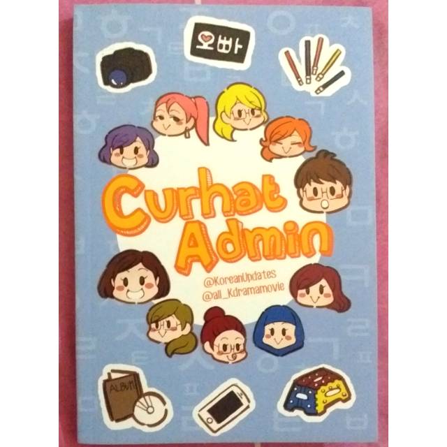 Jual Buku Curhat Admin - @KoreanUpdates @all_Kdramamovie | Shopee Indonesia