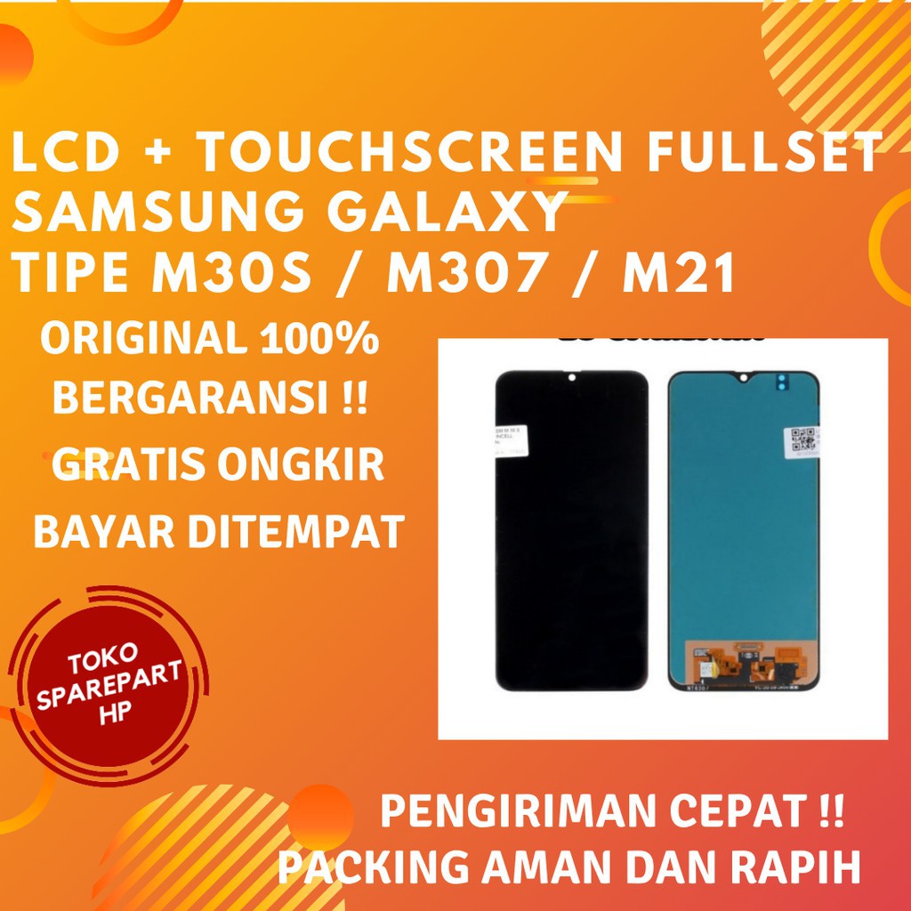 Jual Layar Lcd Hp Samsung Galaxy M21 / M 21 Original Fullset Layar Lcd ...