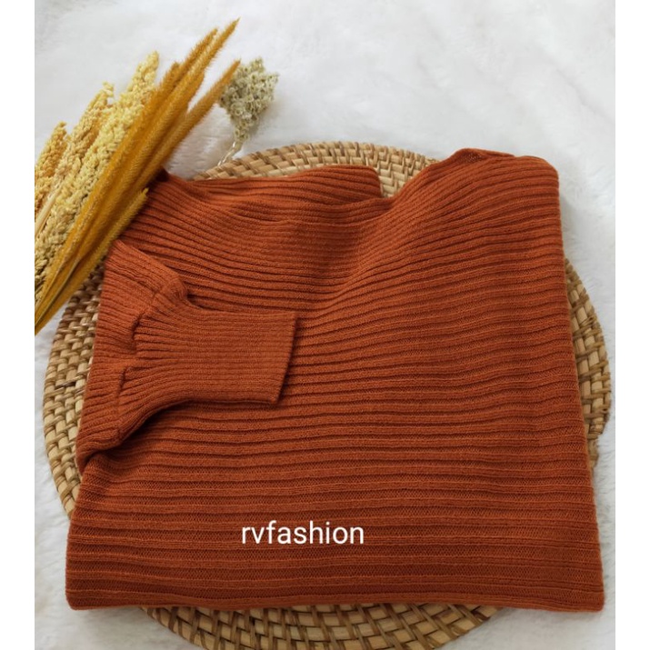 Jual betwing prily rajut blouse/atasan wanita/baju rajut wanita/rajut premium /outerwear ...