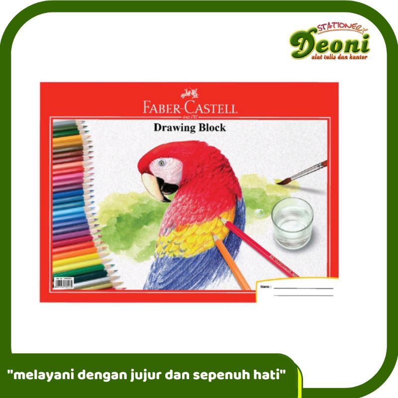 Jual Faber Castell Drawing Book A4 / Buku Gambar A4 | Shopee Indonesia