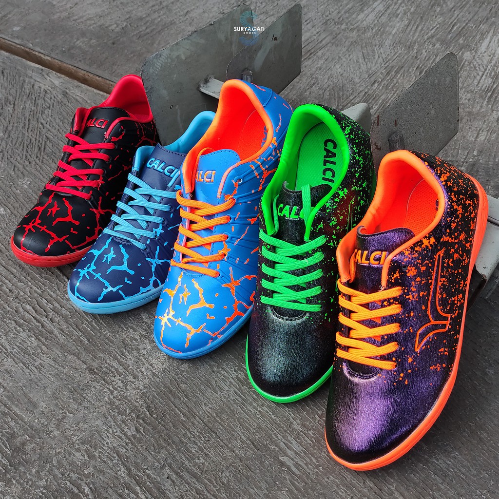 Jual SEPATU FUTSAL ANAK CALCI MAGMA TG / sepatu futsal olahraga anak ...