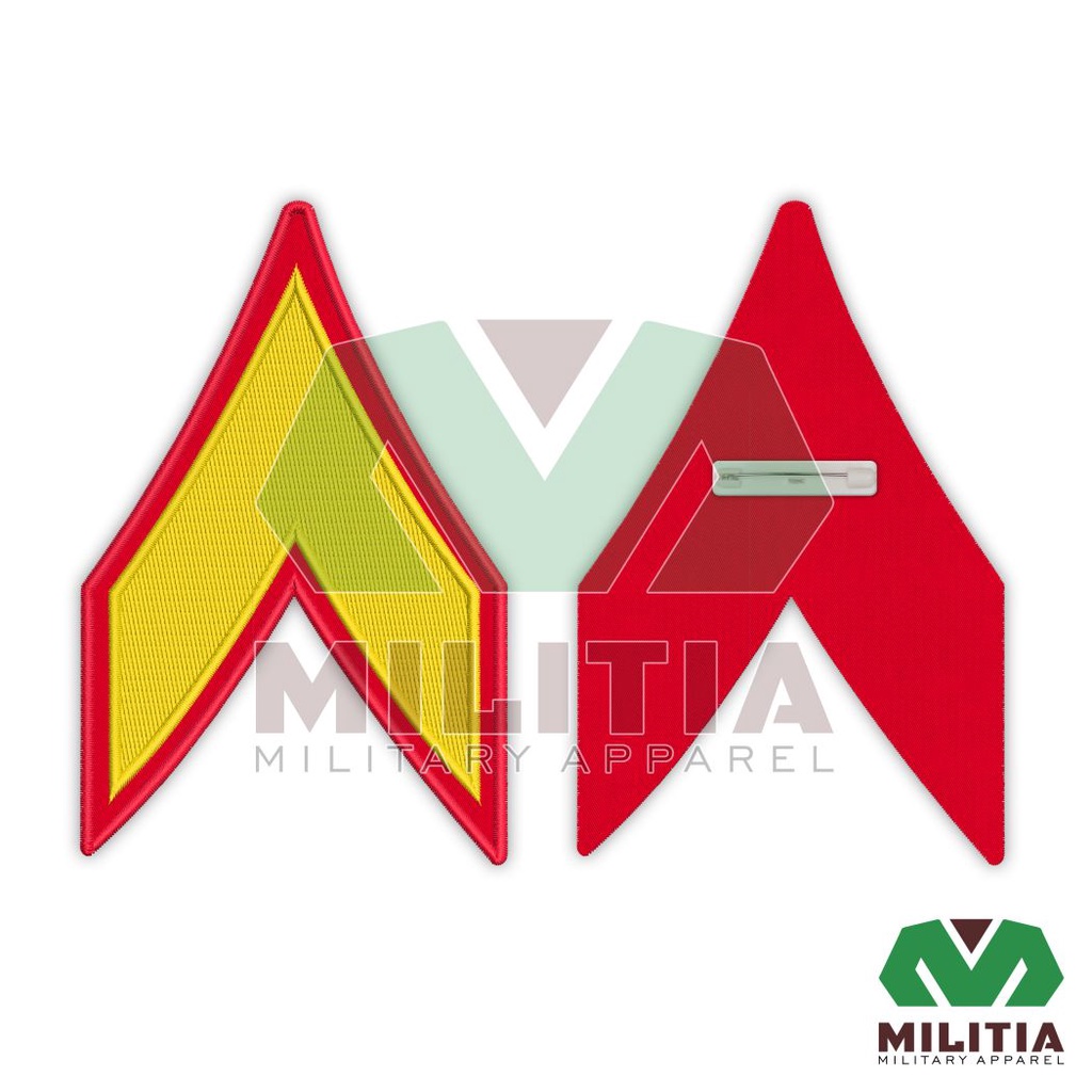 Jual Sevron Bordir PDH PDL AKMIL AKPOL Akademi Militer Kepolisian ...