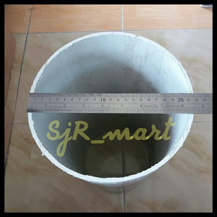 Jual Pipa Air Pvc 8" inch D Per 50 Cm / Pipa 8 Inch / Pipa Paralon Pvc ...