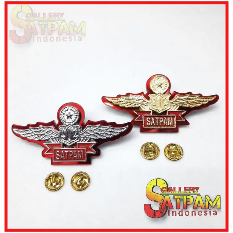 Jual Wing Satpam Akrilik - Lencana Satpam Security - Pin Satpam ...