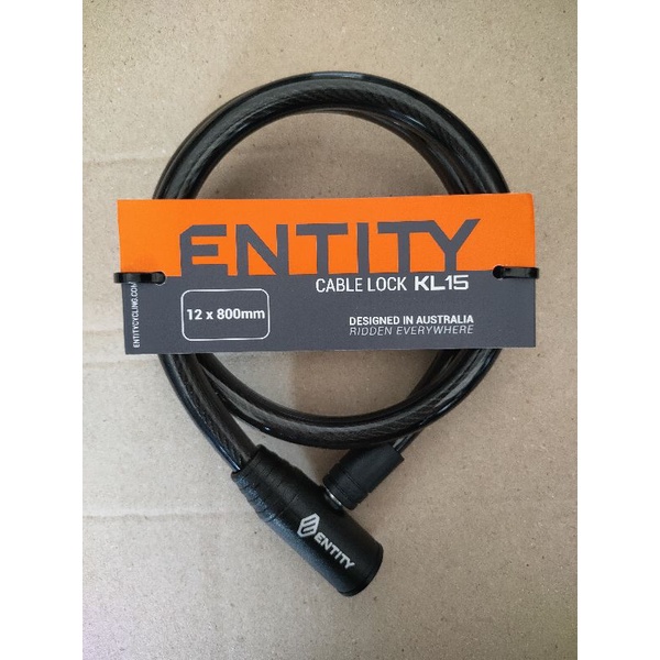 Jual Gembok Sepeda Kunci Sepeda Cable Lock Entity KL15 - kunci untuk ...