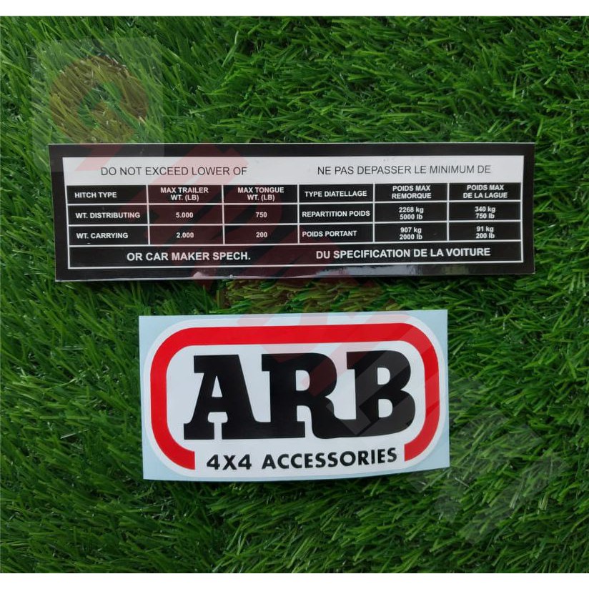 Jual sticker/ARB/4X4/ACCESSORIES/LOGO/1SET | Shopee Indonesia