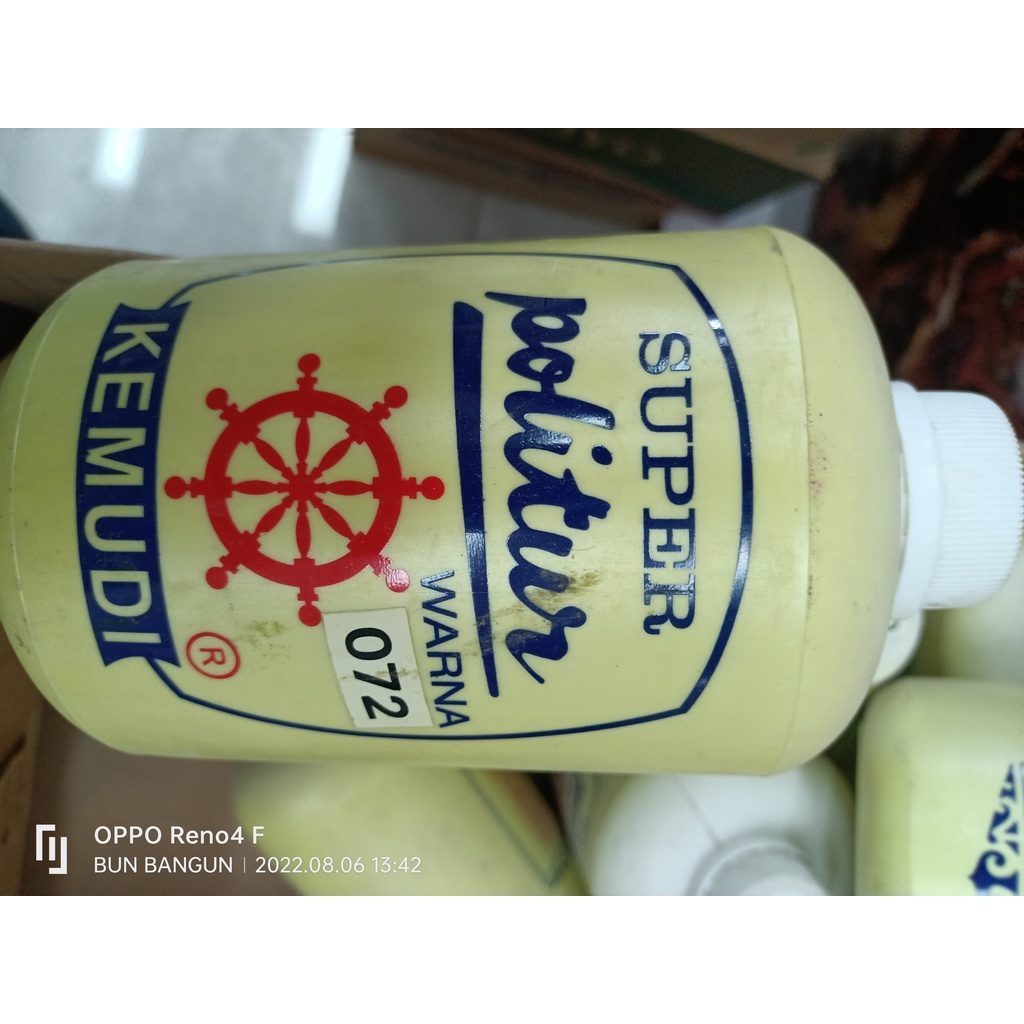 Jual [KEMUDI]CAT PENGKILAP KAYU CAT POLITUR PLITUR KAYU CAT PERNIS ...