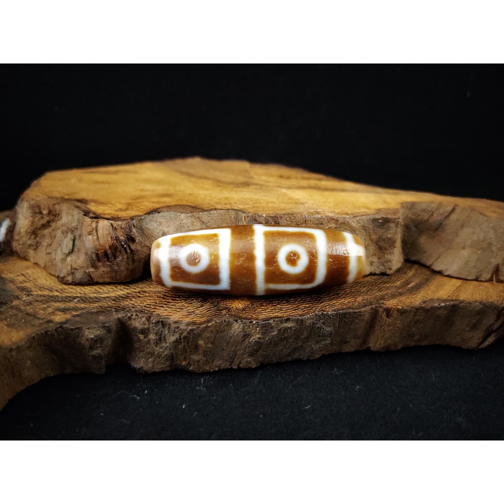 Jual Batu Dzi 4 Mata Akik Tibet Tua Blessed Spiritual Stone 37mm E229 ...