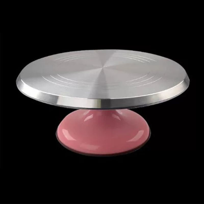 Jual meja putar stainless lazy susan meja putar besi UKURAN 25CM ...