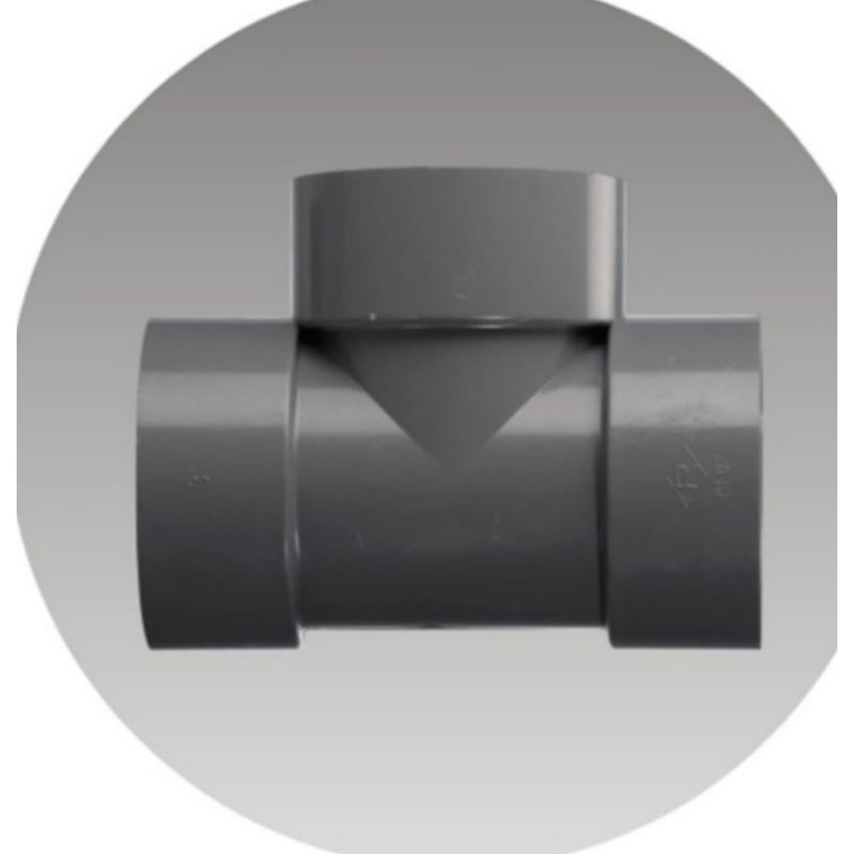 Jual Alat fitting sambungan T tee pipa paralon PVC ukuran 4 4 x 3 4 x 2 inch D | Shopee Indonesia