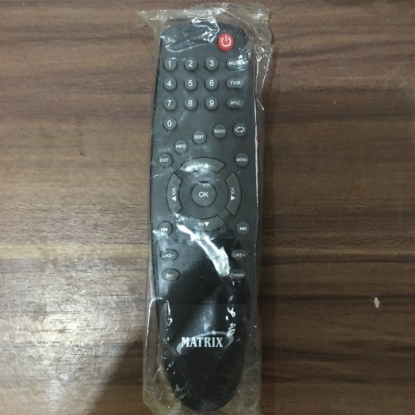Jual REMOT PARABOLA MATRIX Remote Receiver TV merk Matrix | Shopee ...