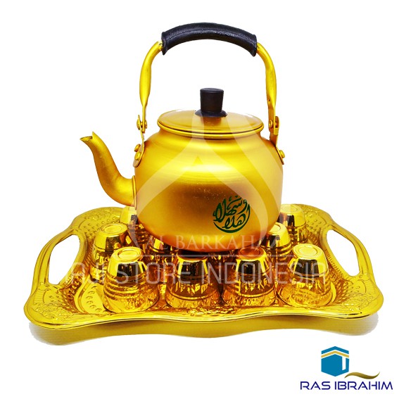 Jual TEKO ARAB / TEKO EMAS / 1 SET / OLEH HAJI | Shopee Indonesia