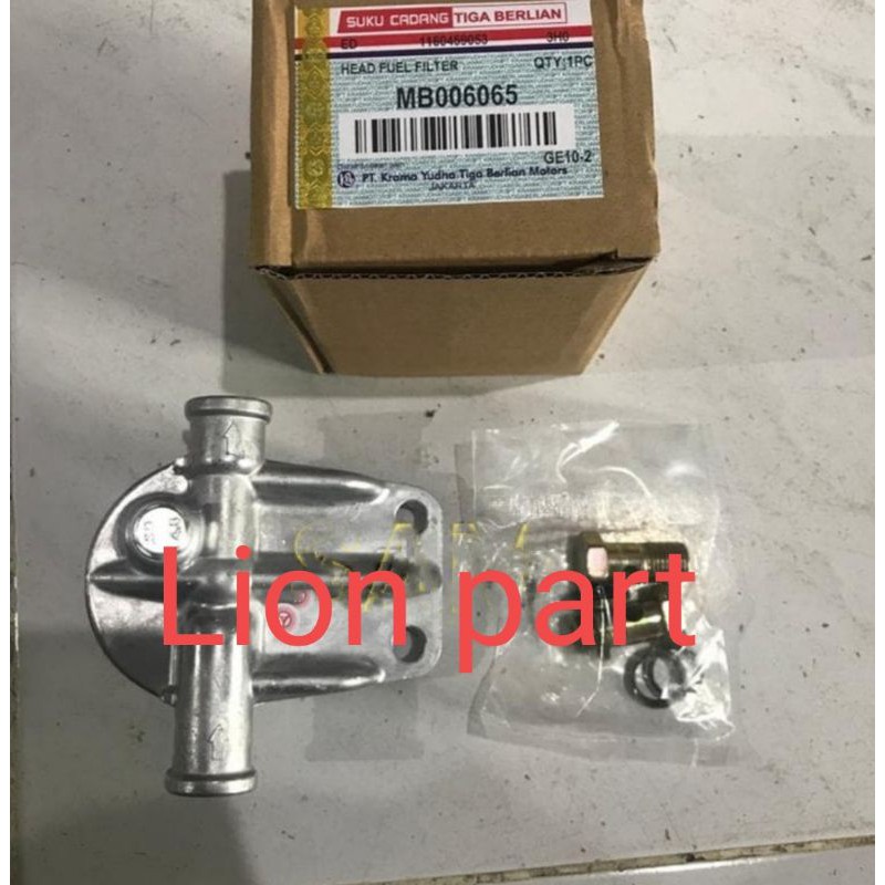 Jual head tutup fuel filter solar atas up canter ps125 ps120 ps100 ...