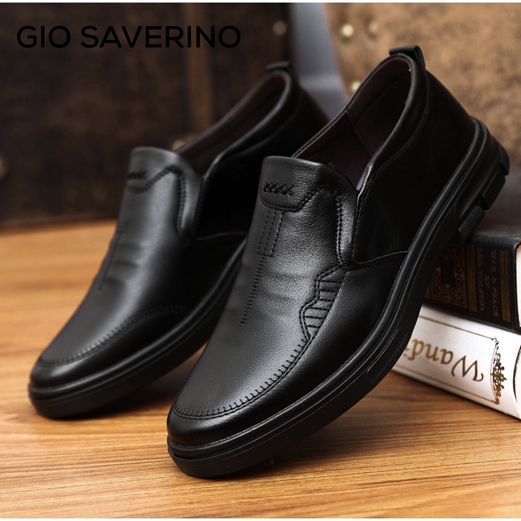 Jual Gio Saverino Sepatu Pria Sepatu Formal Pantofel Pria Louis | Shopee Indonesia