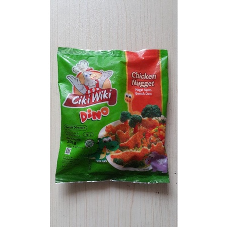 Jual Ciki Wiki Dino Chicken nugget 250 gr | Shopee Indonesia