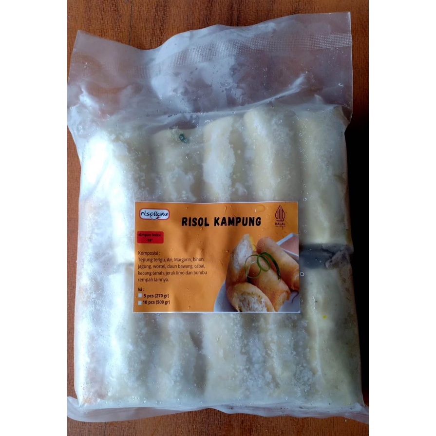 Jual Risol Kampung Risollaku 10 pcs 500 gram | Shopee Indonesia