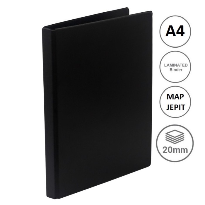 Jual Update Bantex Binder A4 / Binder Folio F4 - Binder Clip Punchless ...