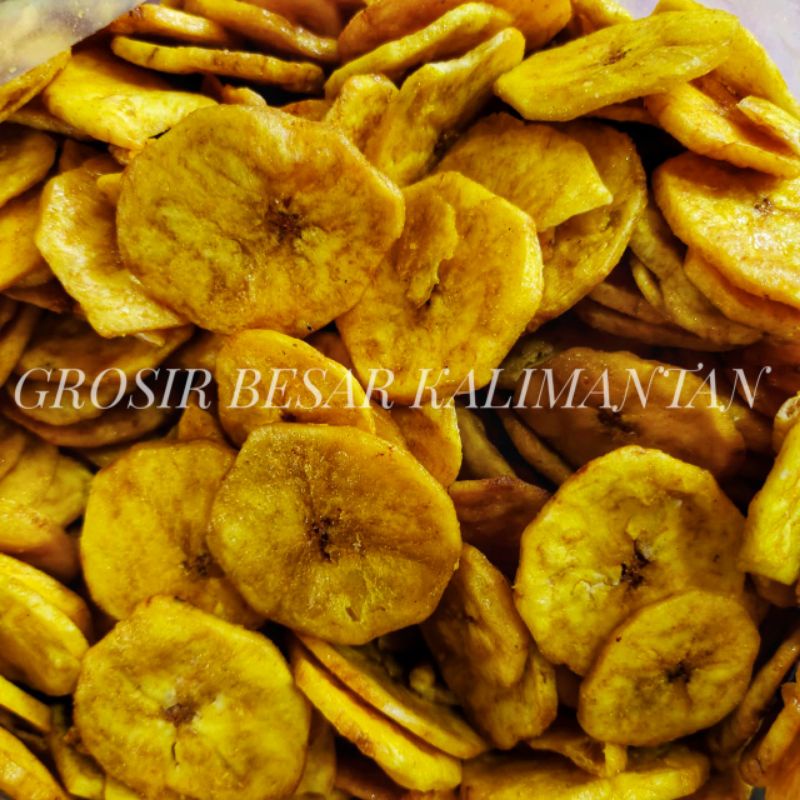 Jual 500 GR KRIPIK PISANG MANIS MADU SUPER / GROSIR BESAR KALIMANTAN ...