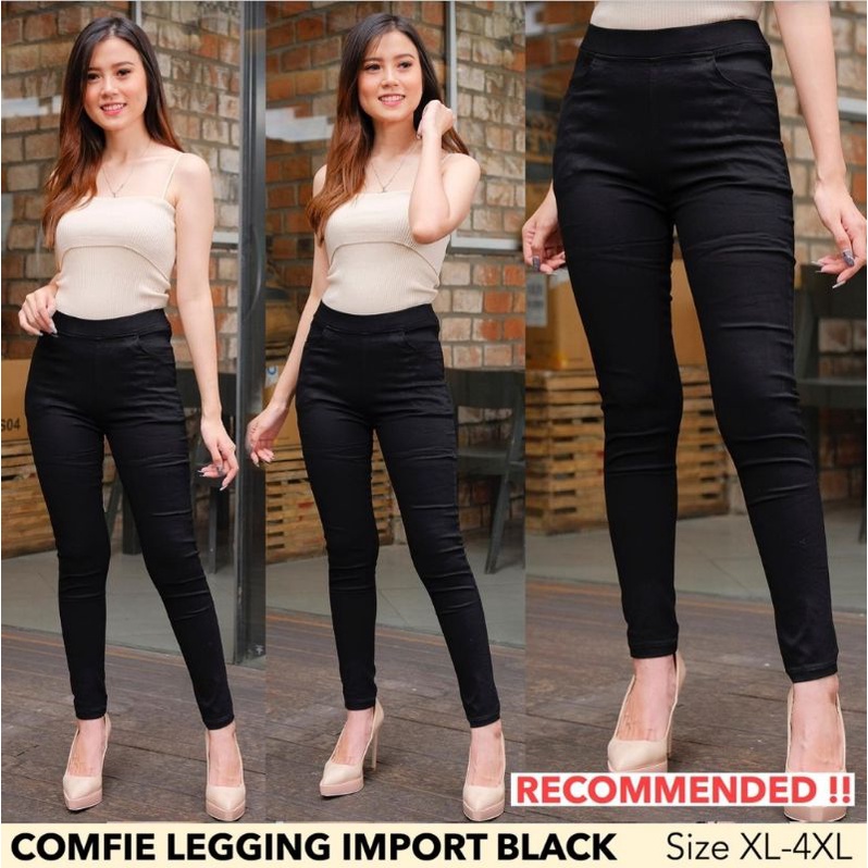 Jual comfie legging import | Shopee Indonesia