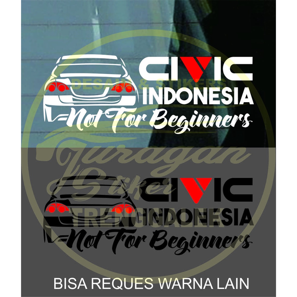 Jual Stiker CLUB CIVIC INDONESIA cutting Sticker | Shopee Indonesia