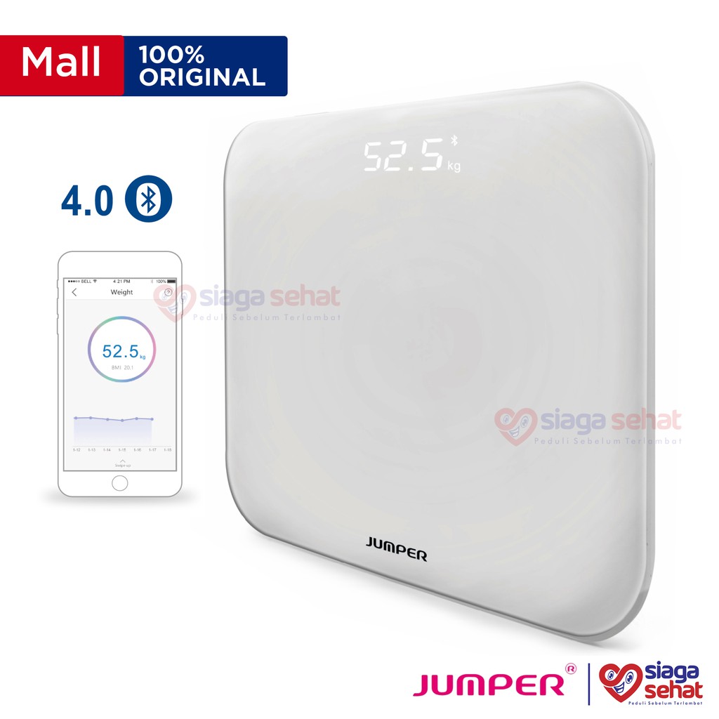 Jual Timbangan Badan Digital - Smart Body Weight Scale 700A (Bluetooth ...