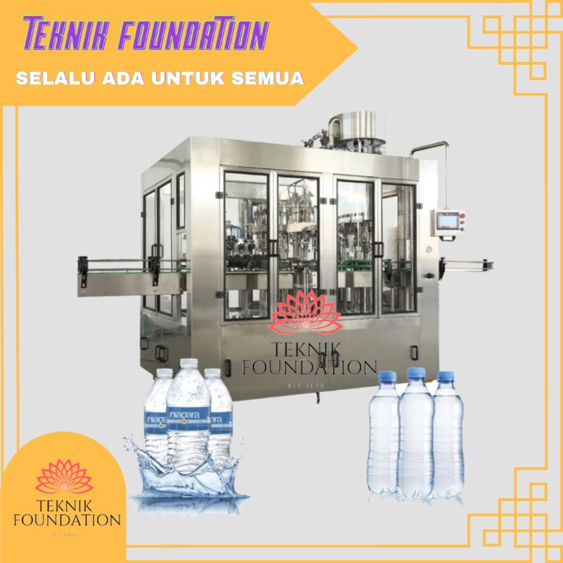 Jual Mesin Filling Botol Air Mineral CGF 8-8-4 Pengisian Air Booking ...