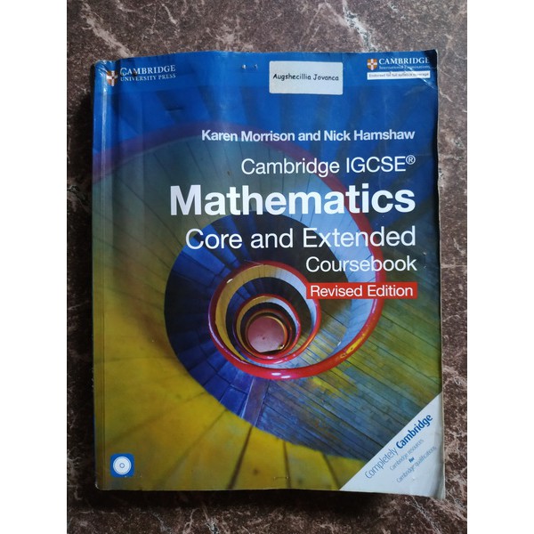 Jual Mathematics Core and Extended Course Book (Buku Original) | Shopee ...