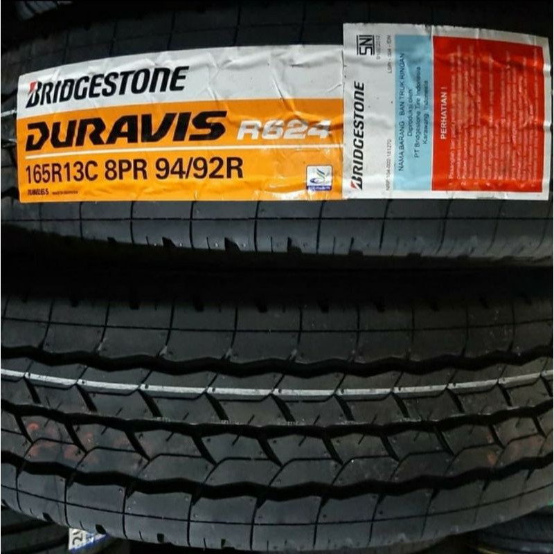 Jual Ban Bridgestone Duravis 165 R13 8PR tubeless Muatan Granmax ...