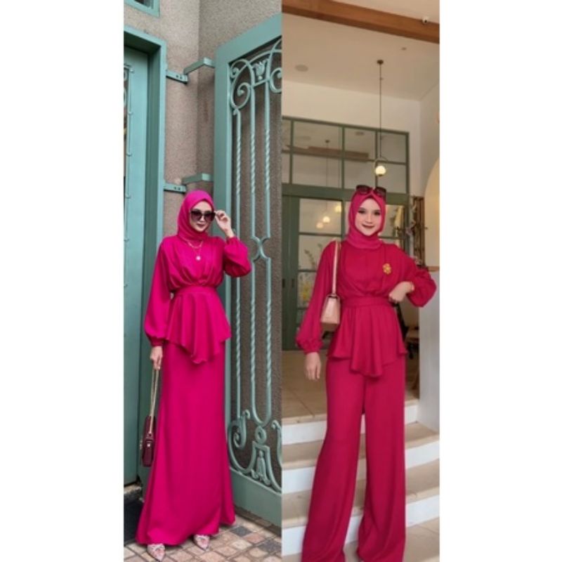 Jual Fuji hijab set hijab rok STRETCH | Shopee Indonesia
