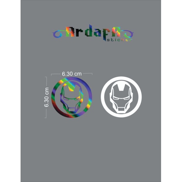 Jual Sticker IRON MAN stiker cutting | Shopee Indonesia