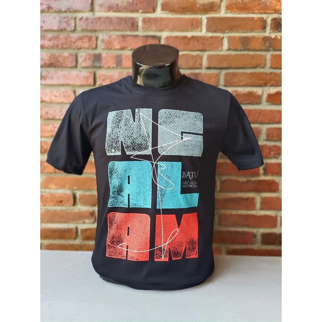 Jual Kaos Malang T-shirt Pria TJV NKP0930221 / Kaos Premium Cowok / Kaos Oleh - Oleh Khas Batu ...