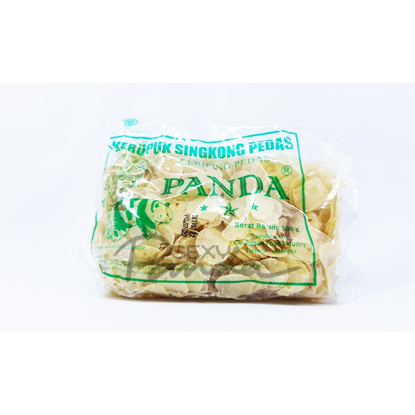 Jual Kerupuk Samiler Sermier Singkong Ceriping Unyil Pedas Cap PANDA ...
