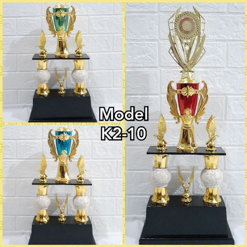 Jual PIALA TROPHY KAKI 2 VARIASI MARMER BULAT | Shopee Indonesia