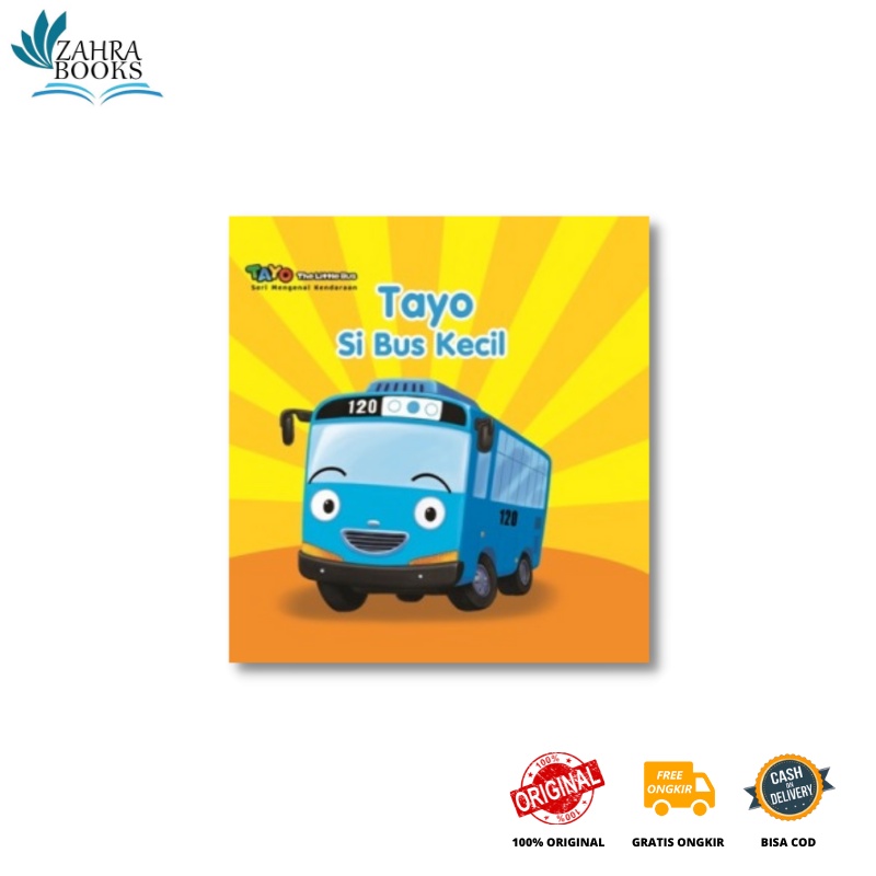 Jual MZ - BUKU TAYO.SERI MENGENAL KENDARAAN: TAYO SI BUS KECIL (BOARDBOOK) | Shopee Indonesia