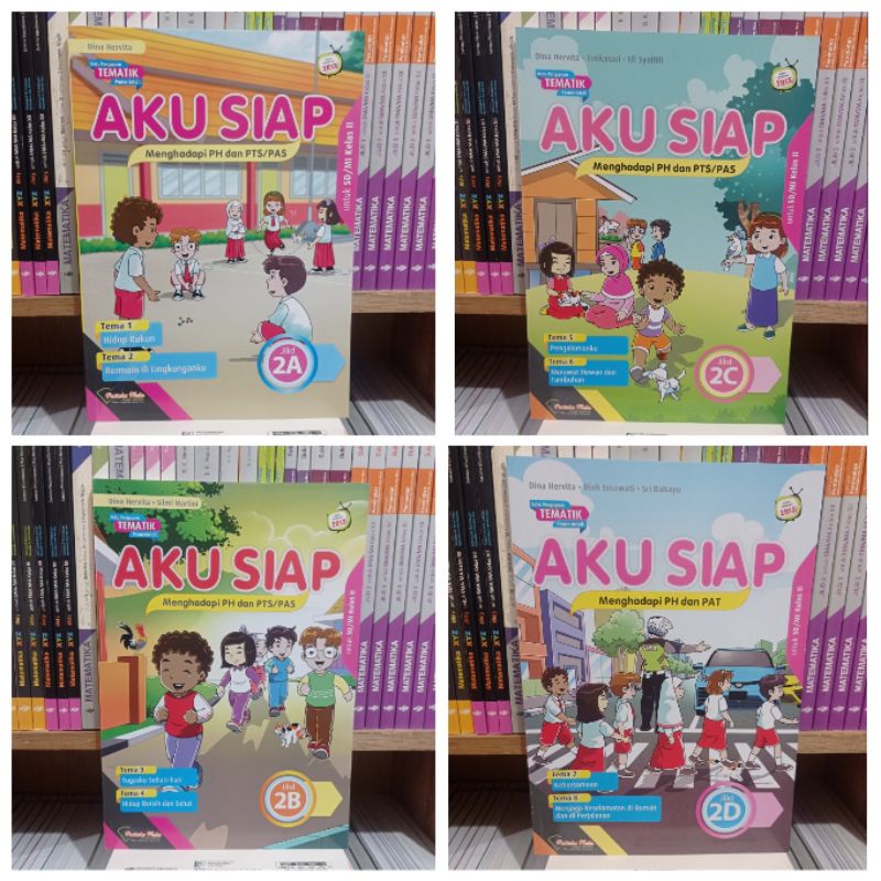 Jual PROMO Buku AKU SIAP Menghadapi PH dan PTS / PAS Jilid 2A 2B 2C 2D ...
