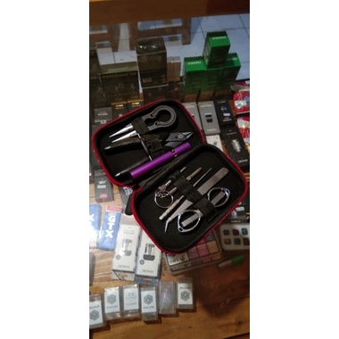 Jual TOOLKIT VAPE KOMPLIT ALAT VAPE TOOLS ORIGINAL BISA COD | Shopee ...