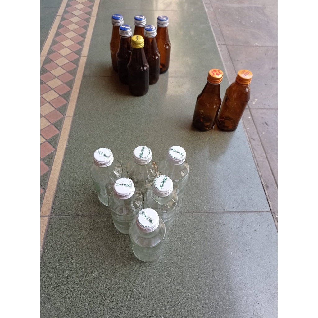 Jual Botol kaca bekas You C / UC 1000 , Kratingdaeng, M150 isi 150ml ...